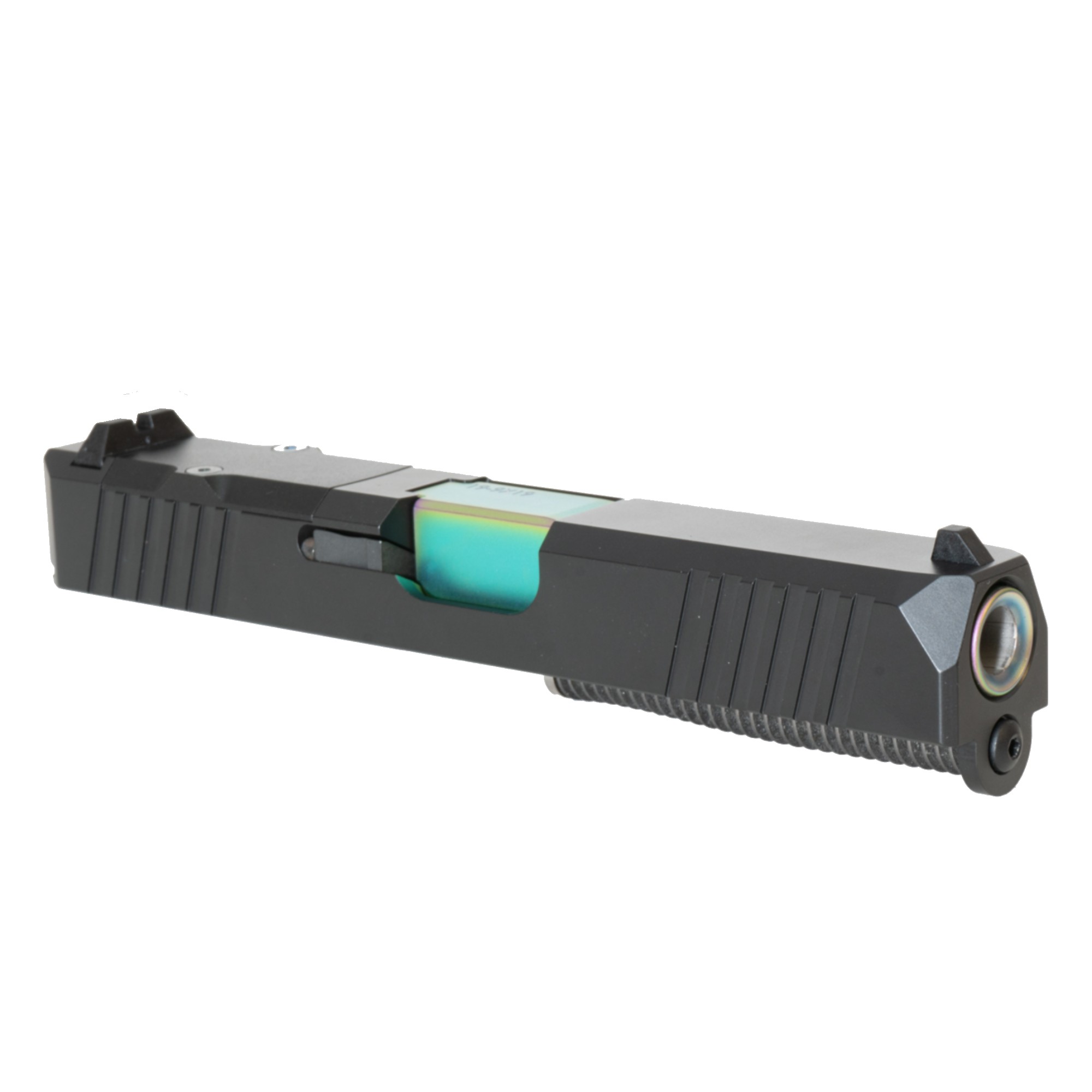 Complete Mercury Precision Glock 19 Zoom Slide Oil Slick Barrel Std ...