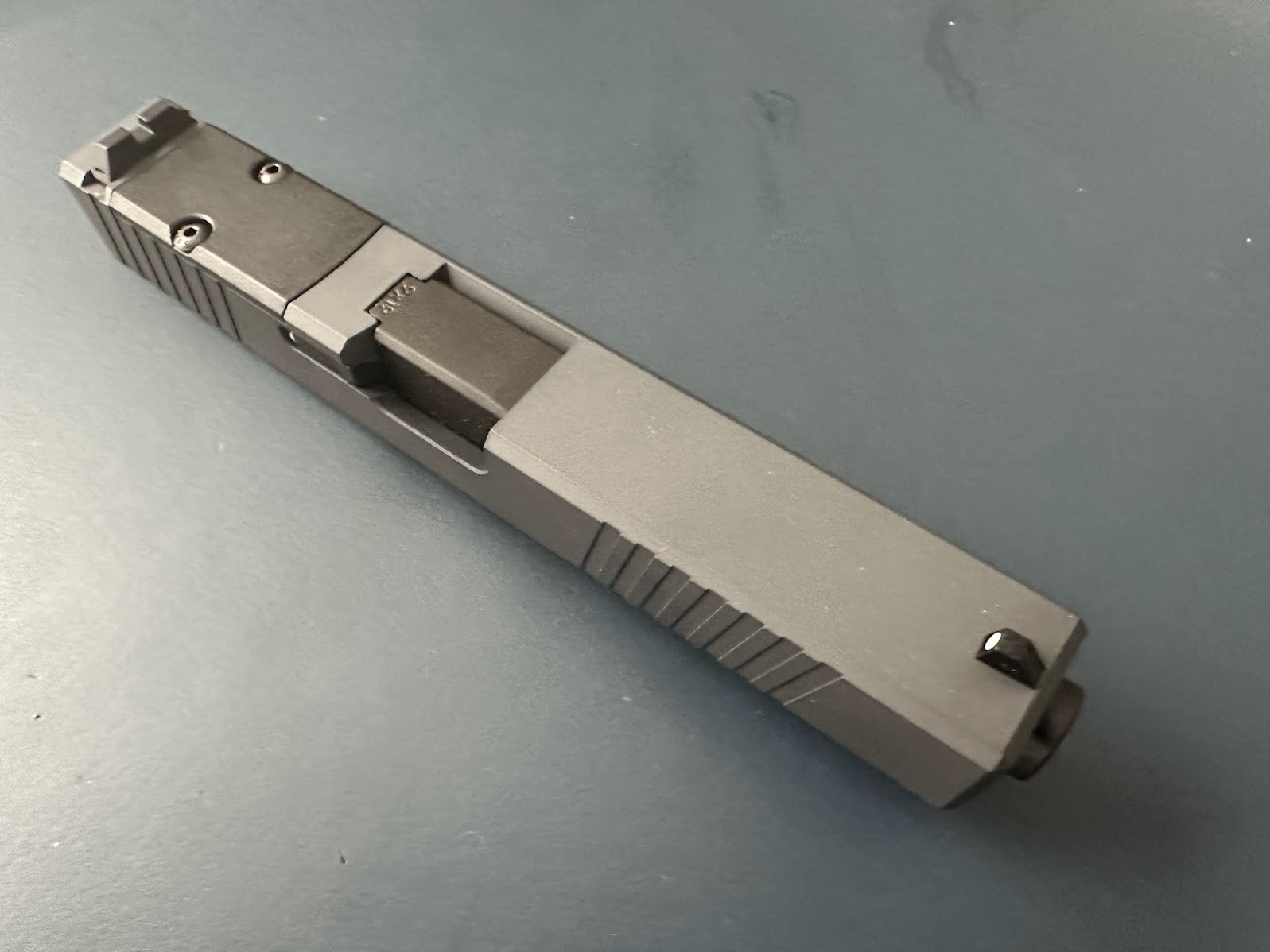 Assembled Sniper Grey Cerakote RMR Slide for Glock 17 with Sights ...