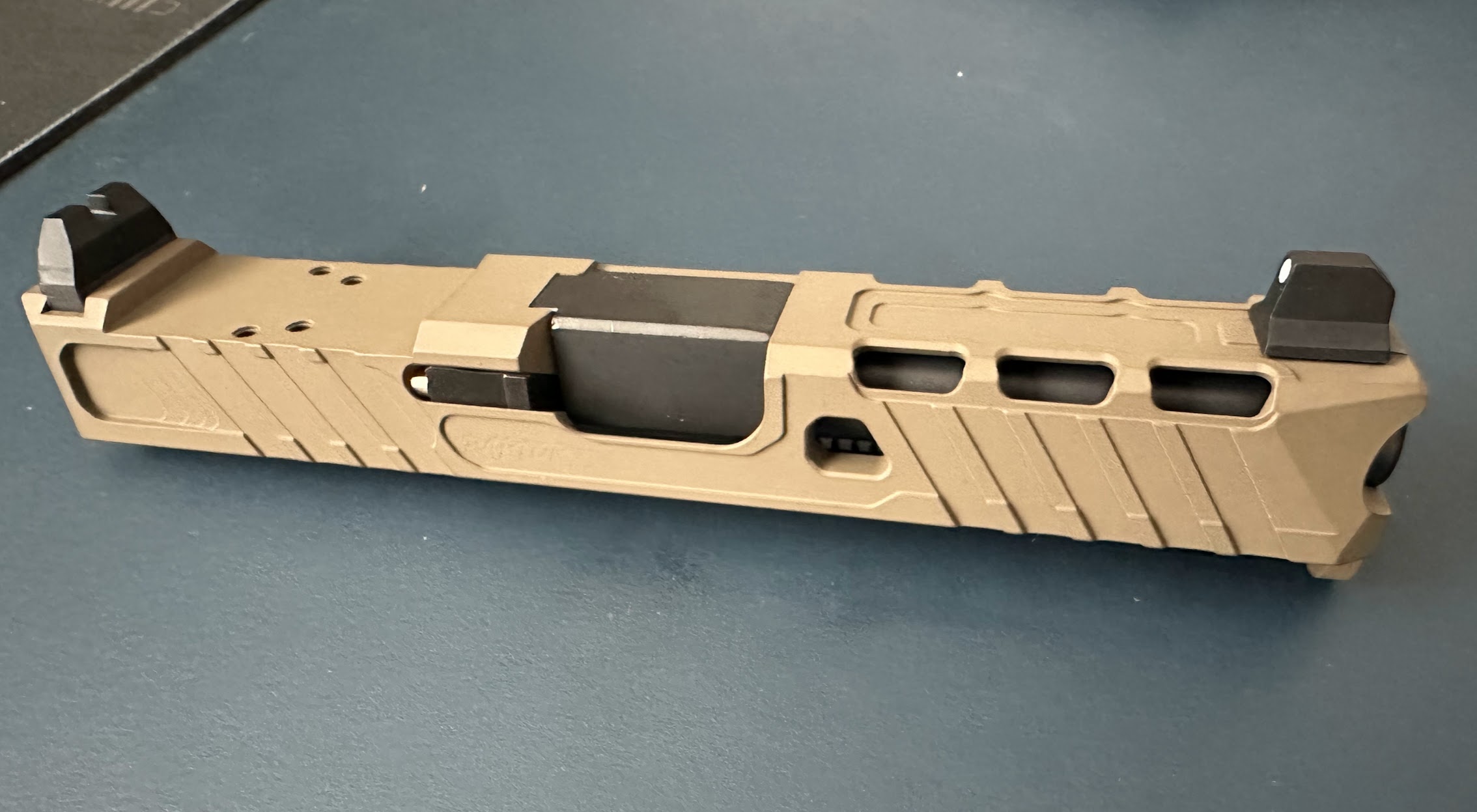 Assembled FDE LFA Raptor RMR Slide Glock 19 Gen 3 Suppressor Sights ...