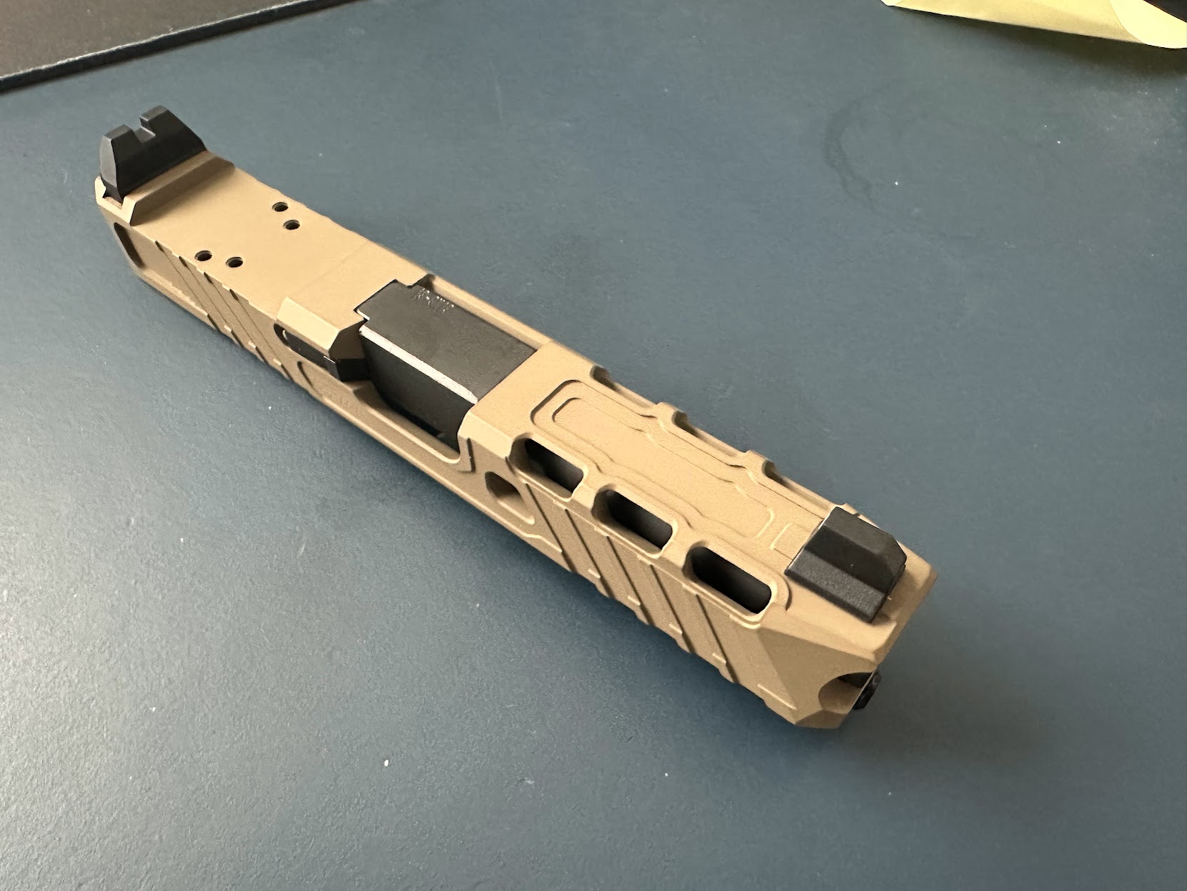 Assembled FDE LFA Raptor RMR Slide Glock 19 Gen 3 Suppressor Sights ...