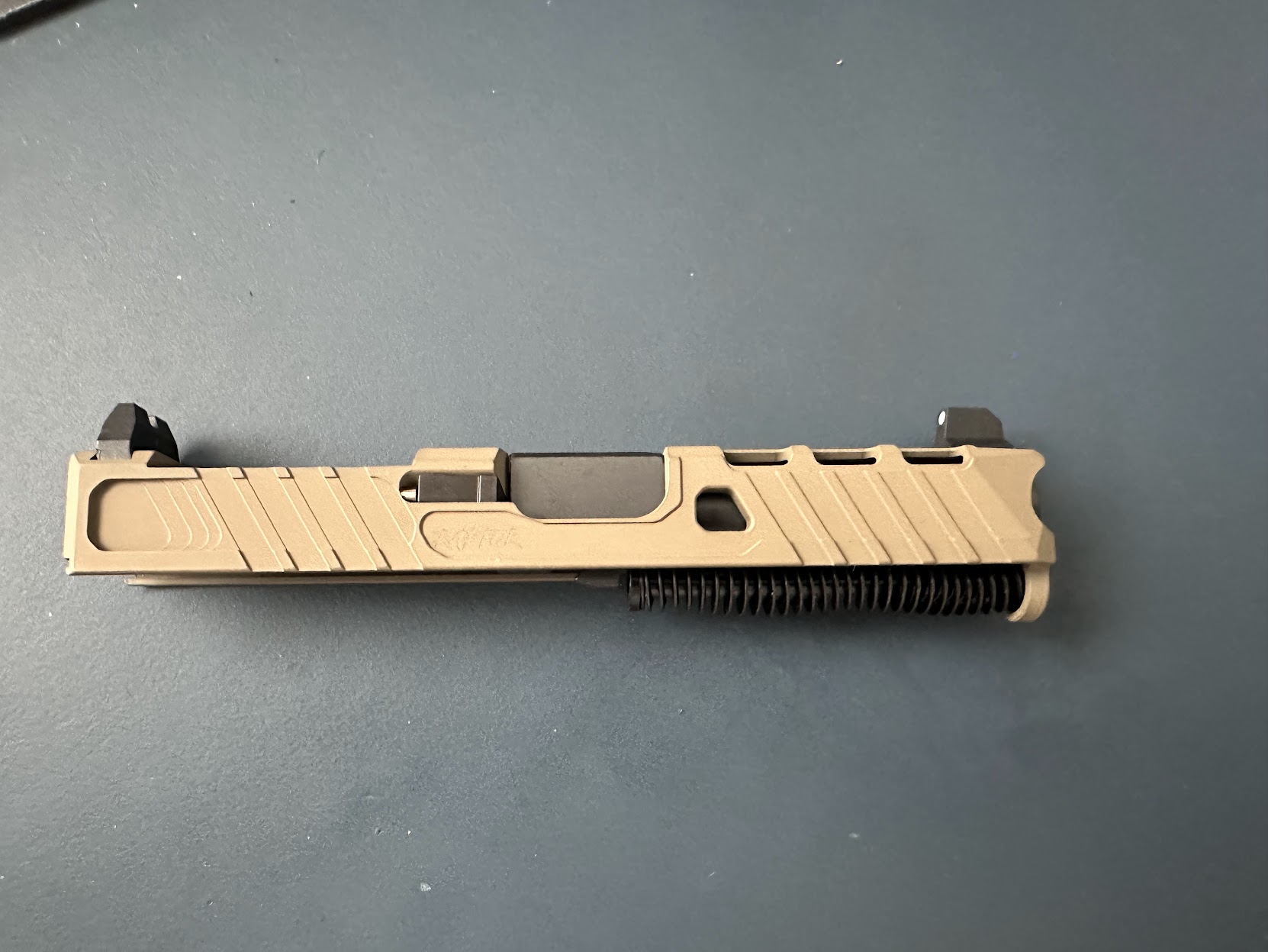 Assembled FDE LFA Raptor RMR Slide Glock 19 Gen 3 Suppressor Sights ...