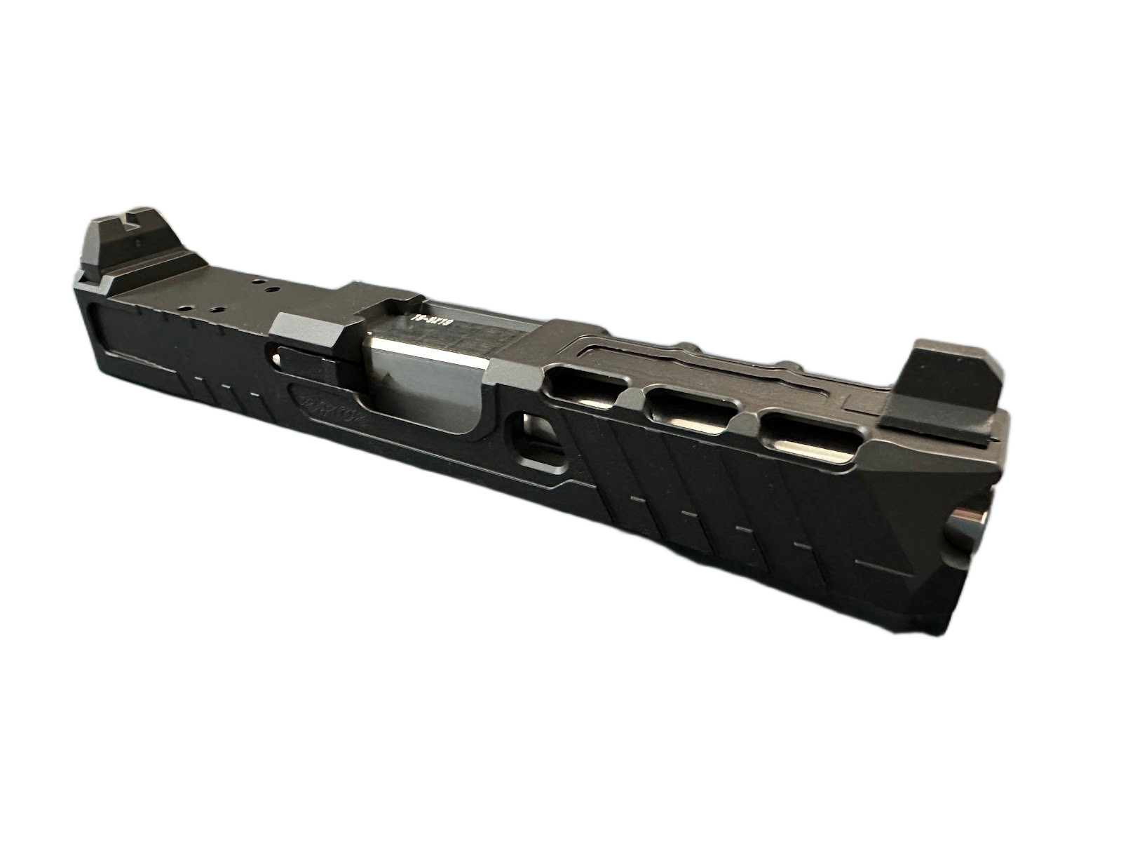 Assembled Black Raptor Slide Tall Sights Polished Stainless Barrel ...