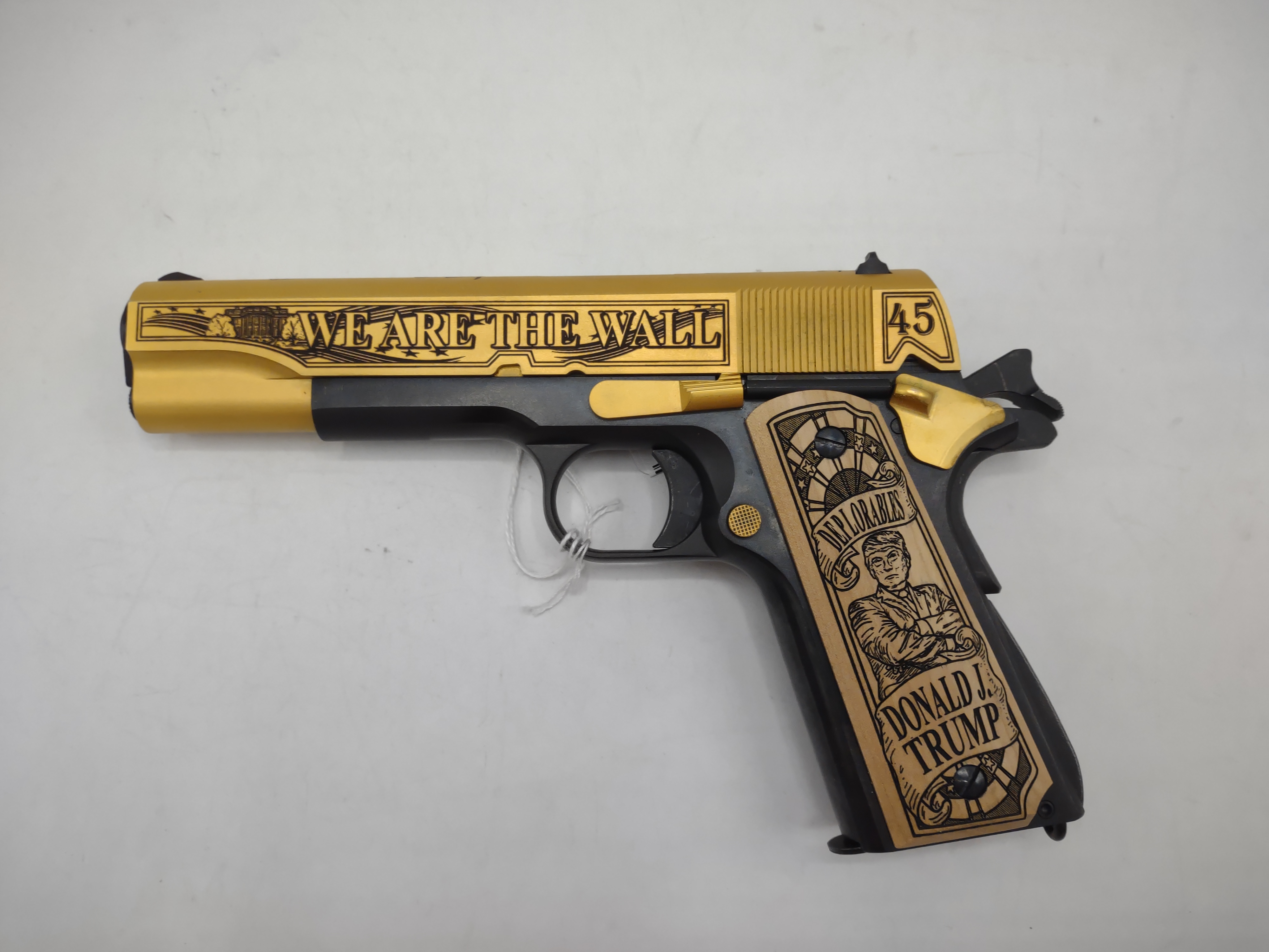 Auto Ordnance TRUMP GUN ULTRA RARE 2 OF 45 DEPLORABLES G-I-91019 - Semi ...
