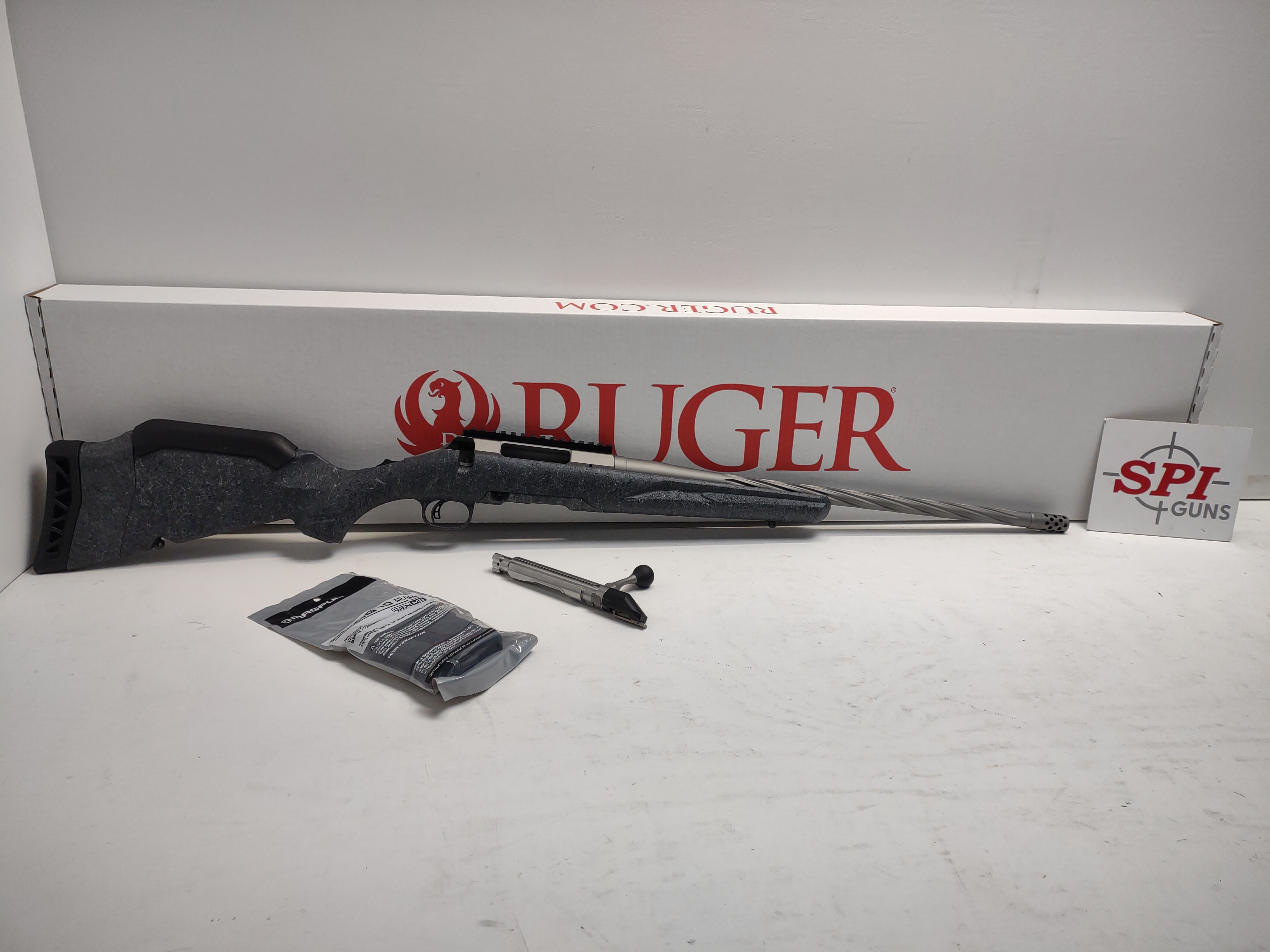 RUGER AMERICAN .223 GEN2 TB 46909 - Bolt Action Rifles at GunBroker.com ...