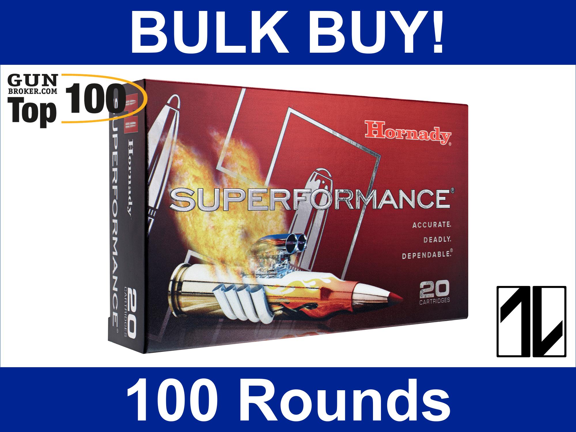 Hornady Superformance 300 Win 165 Grain CX 100 Rounds - Rifle ...